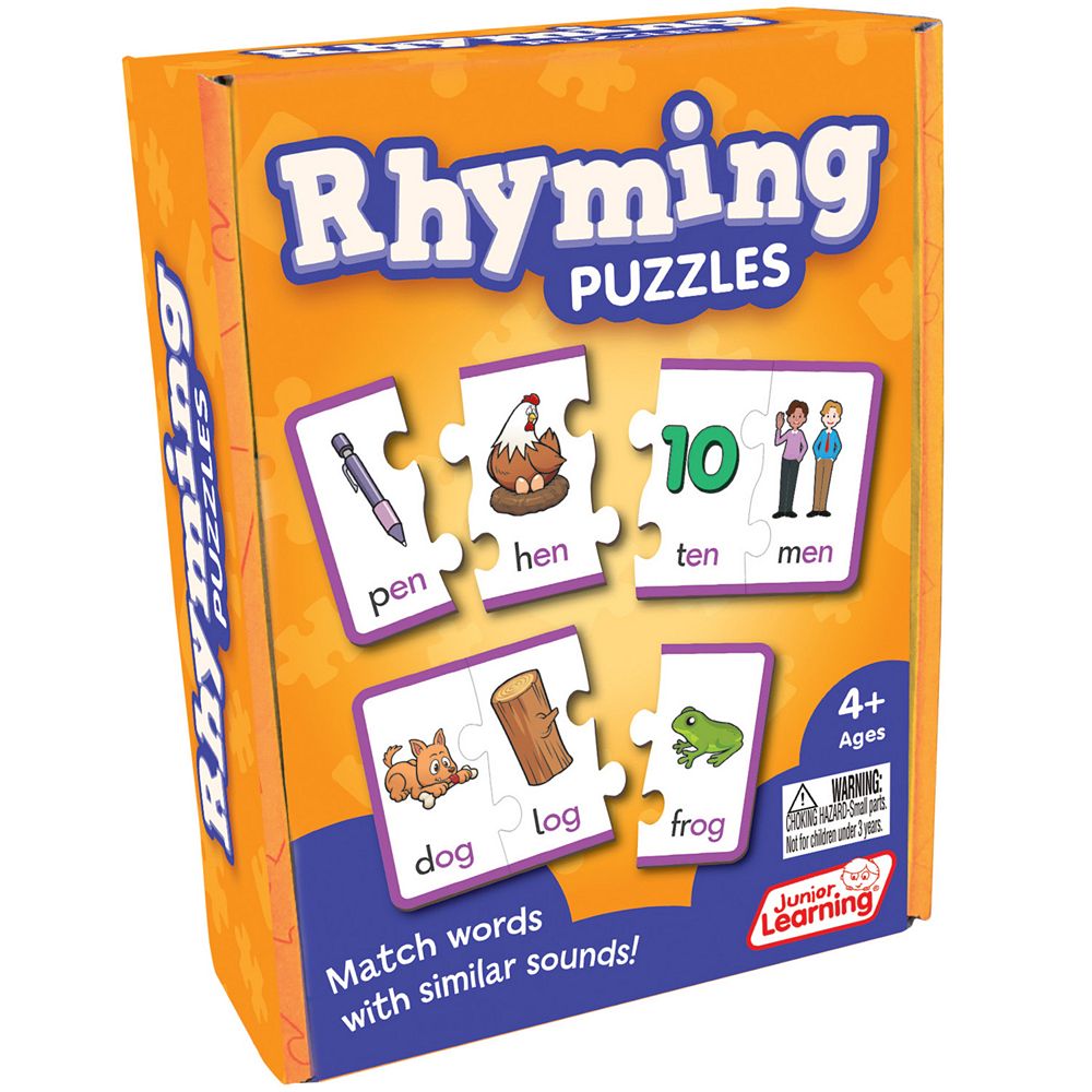 Junior Learning Rhyming Puzzles Educational Learning Toy
