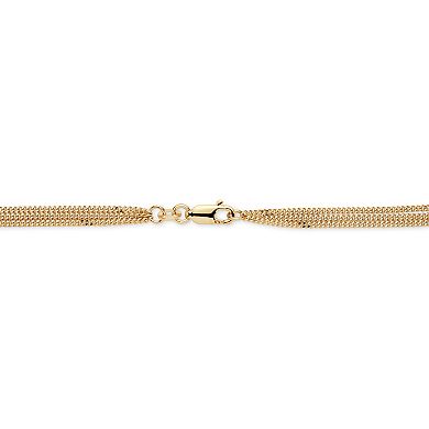 PalmBeach Jewelry 14k Yellow Gold-plated Sterling Silver Open Heart ...