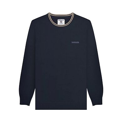 Lambretta Mens Tipped Knitted Jumper