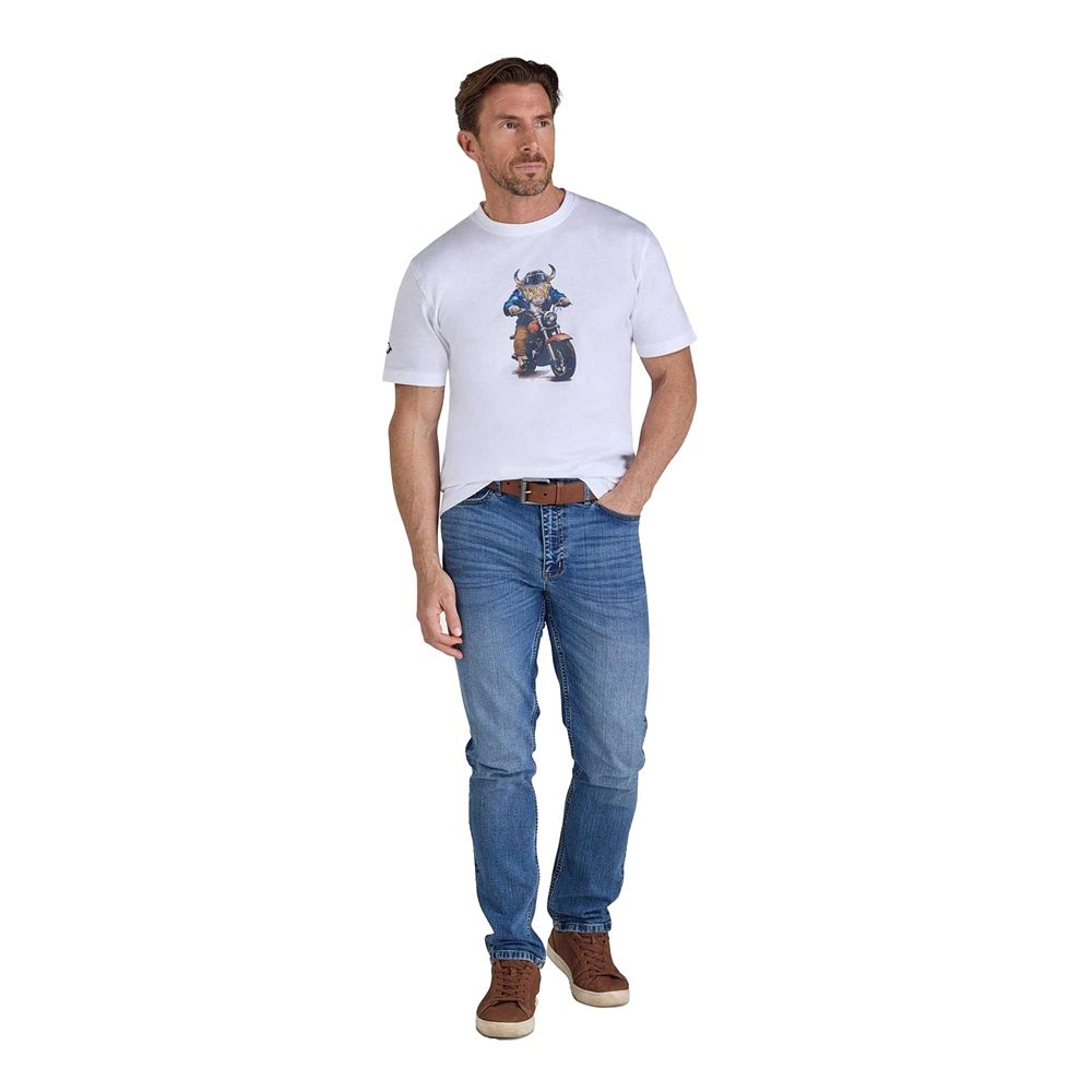 Raging Bull Mens Bully Boy Biker T-Shirt