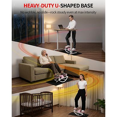 Rocking Stepper for Exercise at Home - Side to Side Mini Stair Stepper ...
