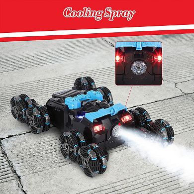 Kids Transformable RC Stunt Car, 8 Wheels 360 Rotating High Speed ...