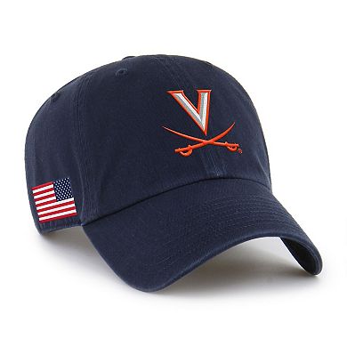 Men's '47 Navy Virginia Cavaliers Americana Heritage Clean Up ...