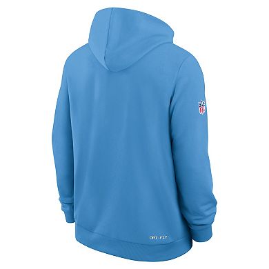 Men's Nike Light Blue Tennessee Titans Sideline Standard Issue Dri-FIT ...