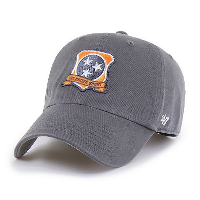 Men's '47 Anthracite Tennessee Volunteers Smokey Grey Ballpark Clean Up ...