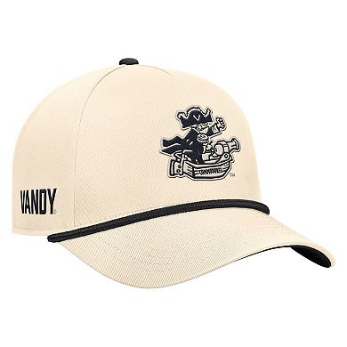Men's Nike Natural Vanderbilt Commodores Vintage Rope Rise Adjustable Hat
