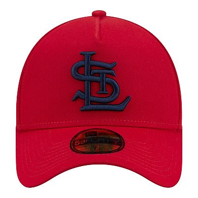 Men's New Era Red St. Louis Cardinals A-Frame 59FORTY Fitted Hat