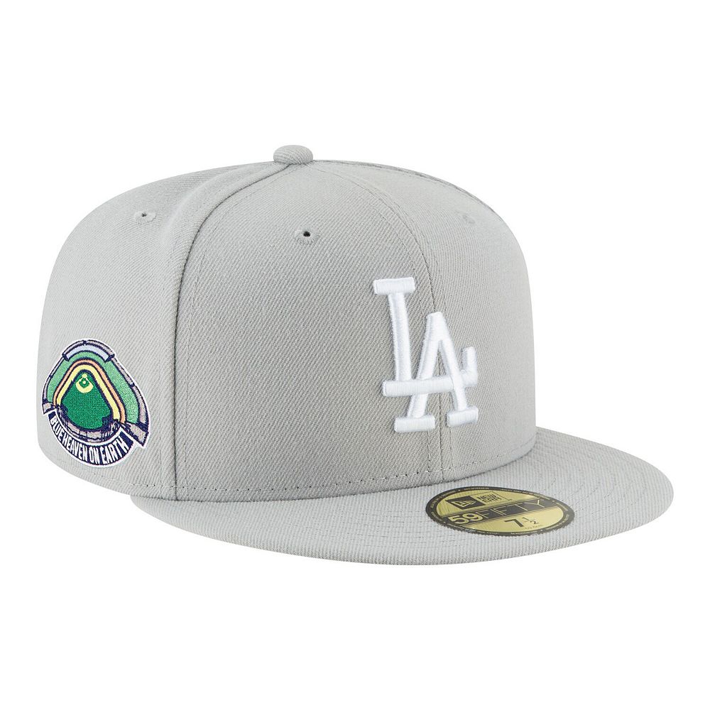 Men's New Era Gray Los Angeles Dodgers Blue Heaven On Earth Stadium ...