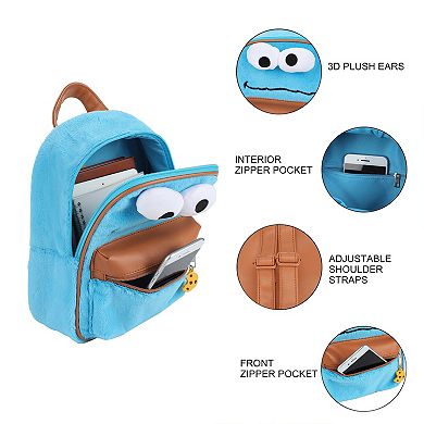 Sesame Street Cookie Monster 11-inch Mini Backpack