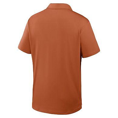 Men's Nike Texas Orange Texas Longhorns 2026 Sideline Tour Dri-FIT Polo