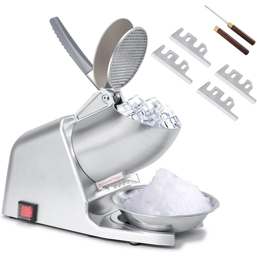 Electric Ice Shaver, Home & Commercial Ice Grinder, Comes with Ice Pick ...