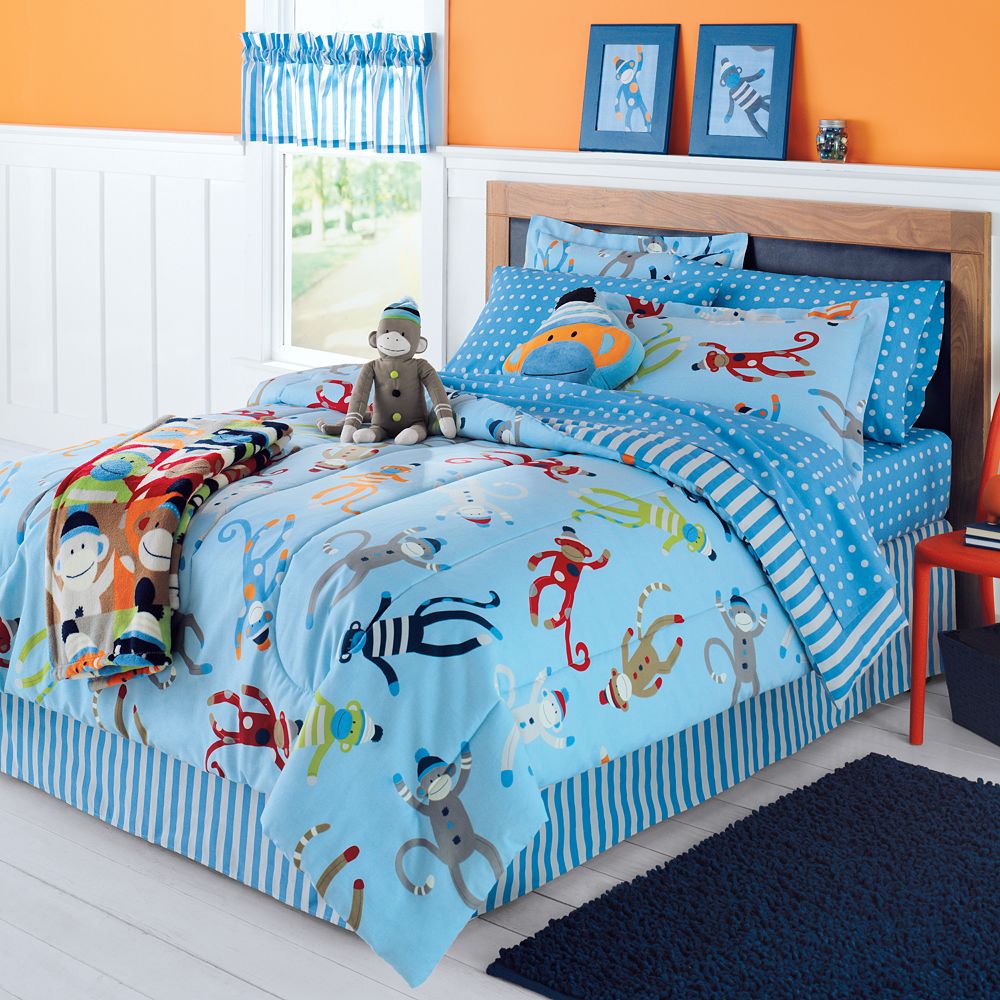 Jumping Beans® Monkey Bed Set - Twin
