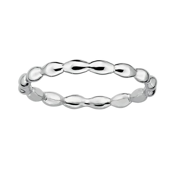Stacks & Stones Sterling Silver Rice Stack Ring