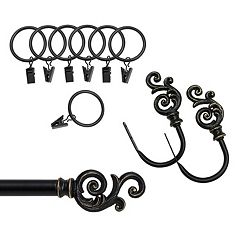 Single Rods Curtain Rods & Hardware - Window Treatments, Home Decor ...