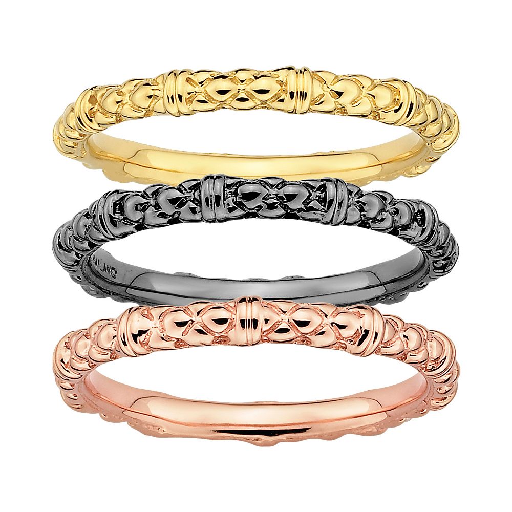 Stacks & Stones Textured Stack Ring