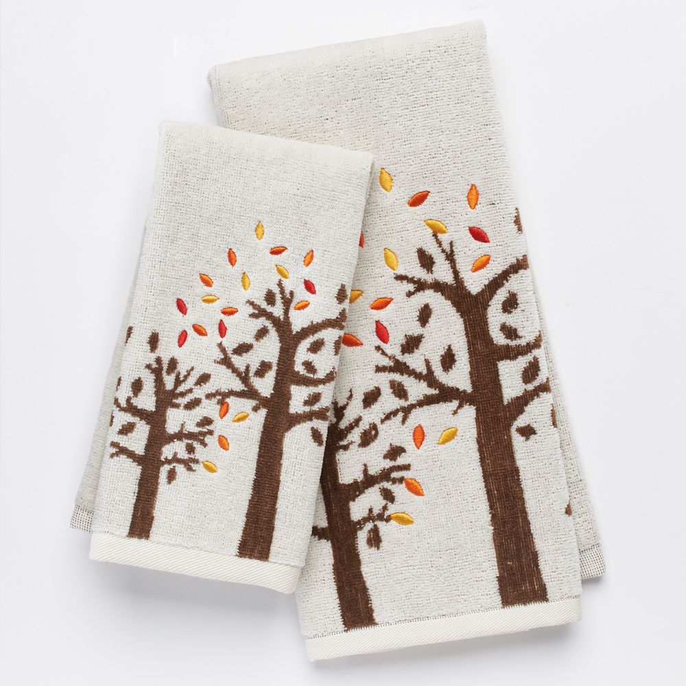 Harvest Tree Bath Towels