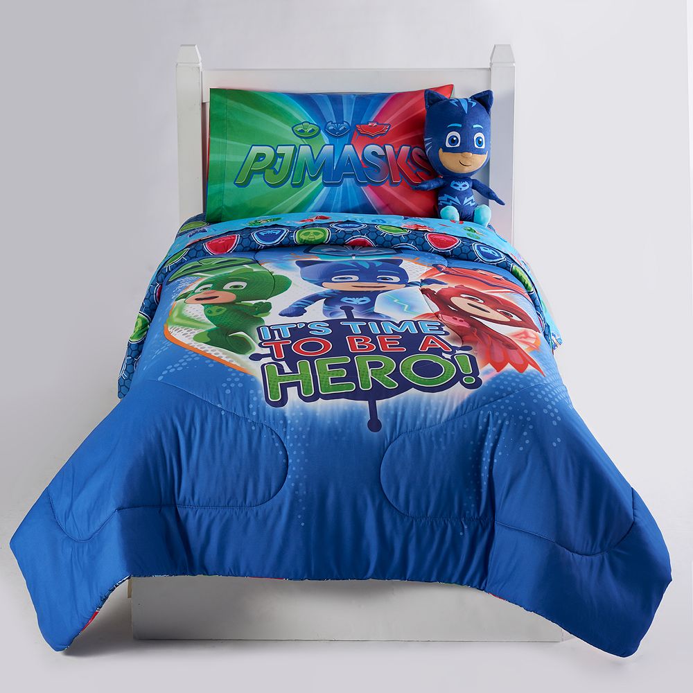 PJ Masks "It's Hero Time" Comforter Collection