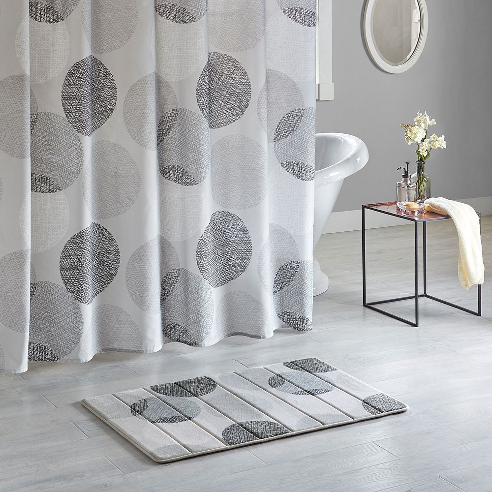 Madison Park Essentials Glendale Shower Curtain Collection