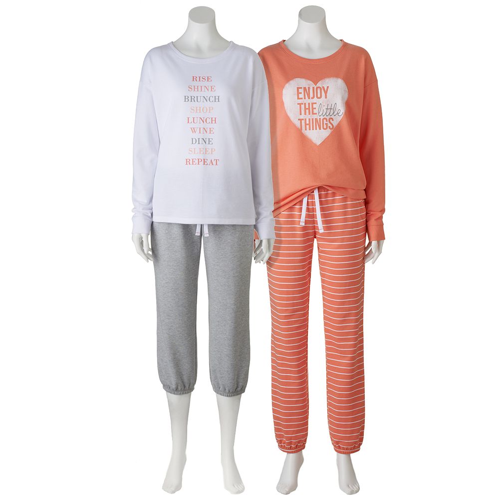 Sonoma Goods For Life® French Terry Lounge Separates - Women's