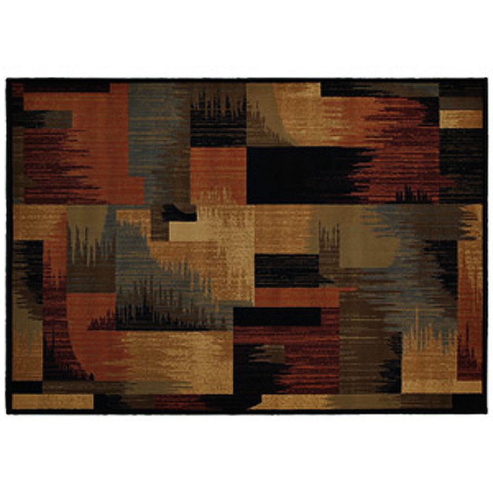 Shaw Living Wood Blocks Woven Rug