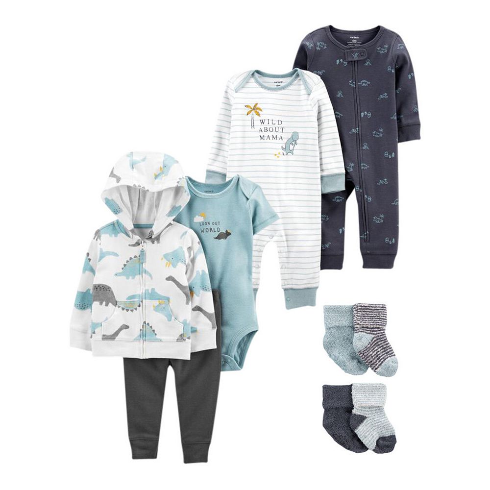 Baby Carter's 6-Piece Dinosaur Collection