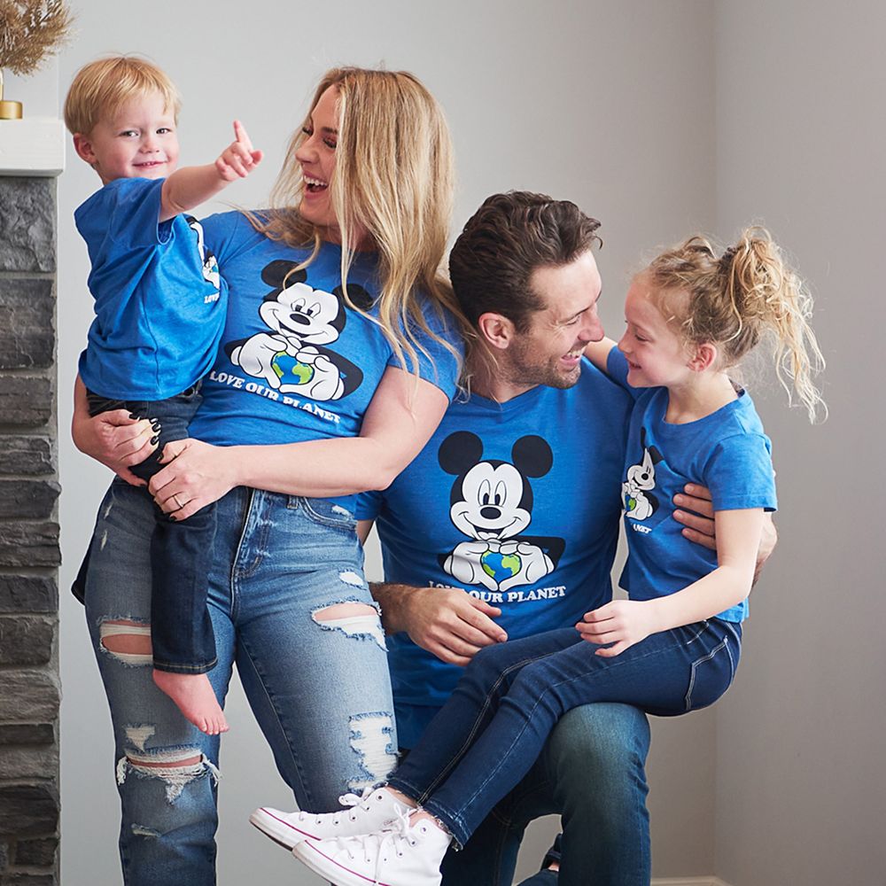 Disney's Mickey Mouse Planet Earth Graphic Tees by Celebrate Together