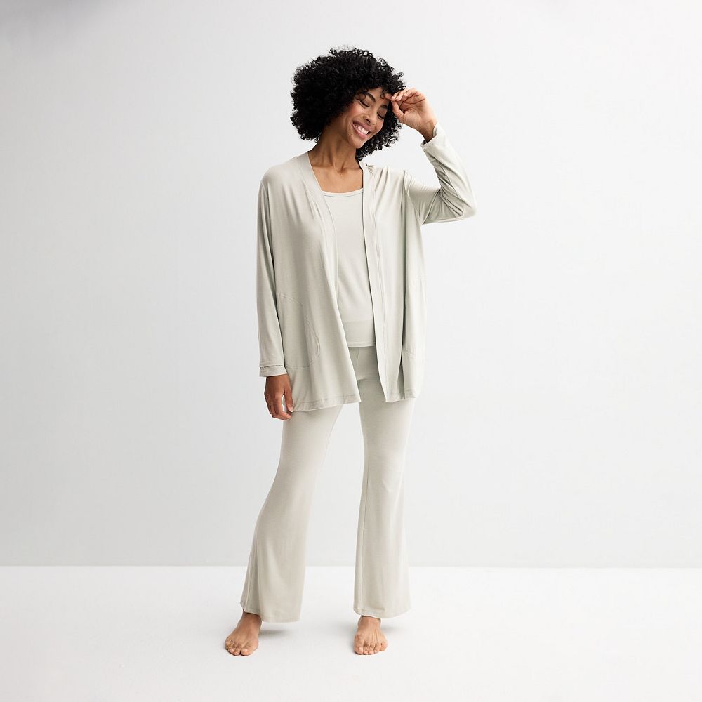 Women's Sonoma Goods For Life® Sleep Wrap, Top and Pants Separates