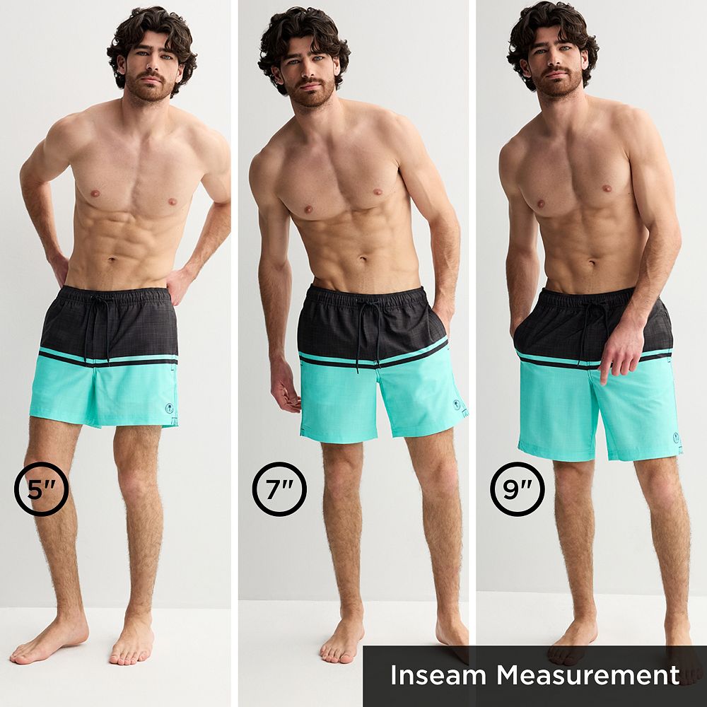 Men's Trinity Coast Colorblock Swim Trunk Separates