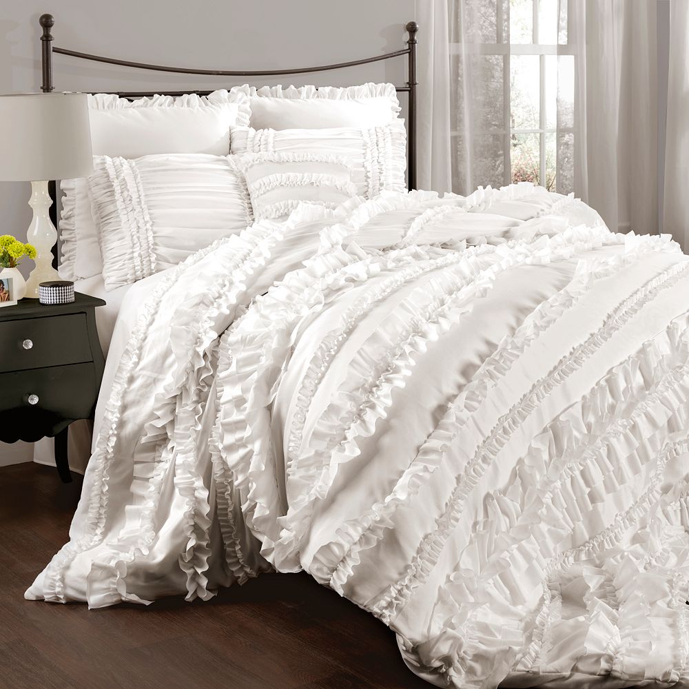 Lush Decor Belle Ruffled 4-pc. Comforter Set