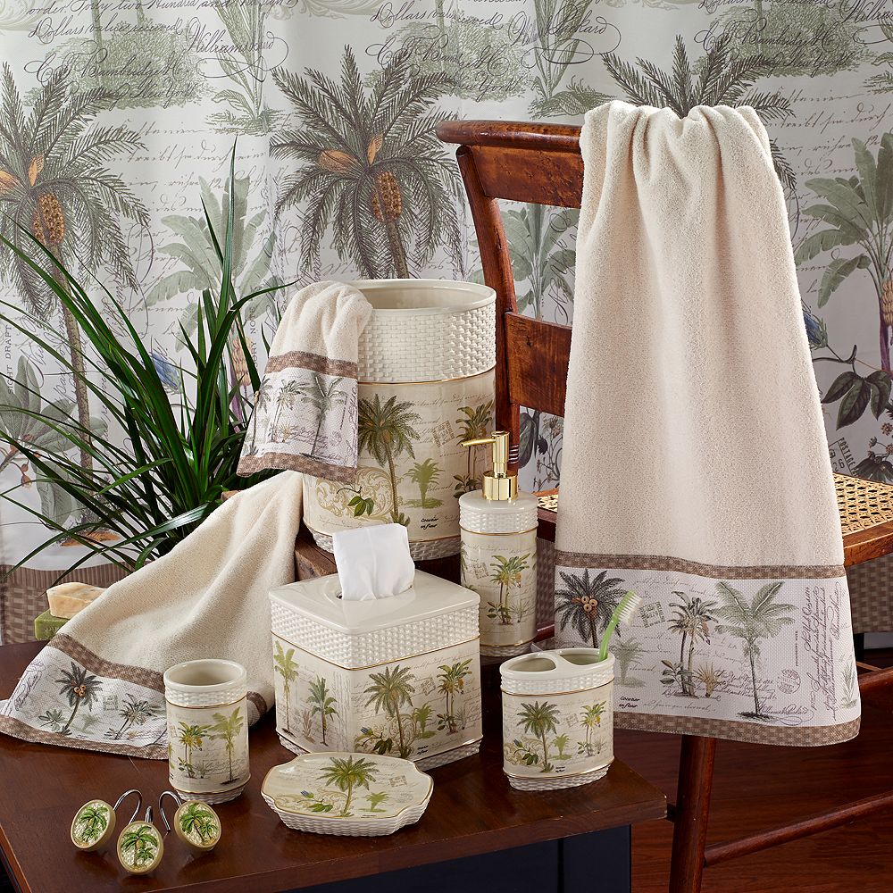 Avanti Colony Palm Bathroom Accessories Collection