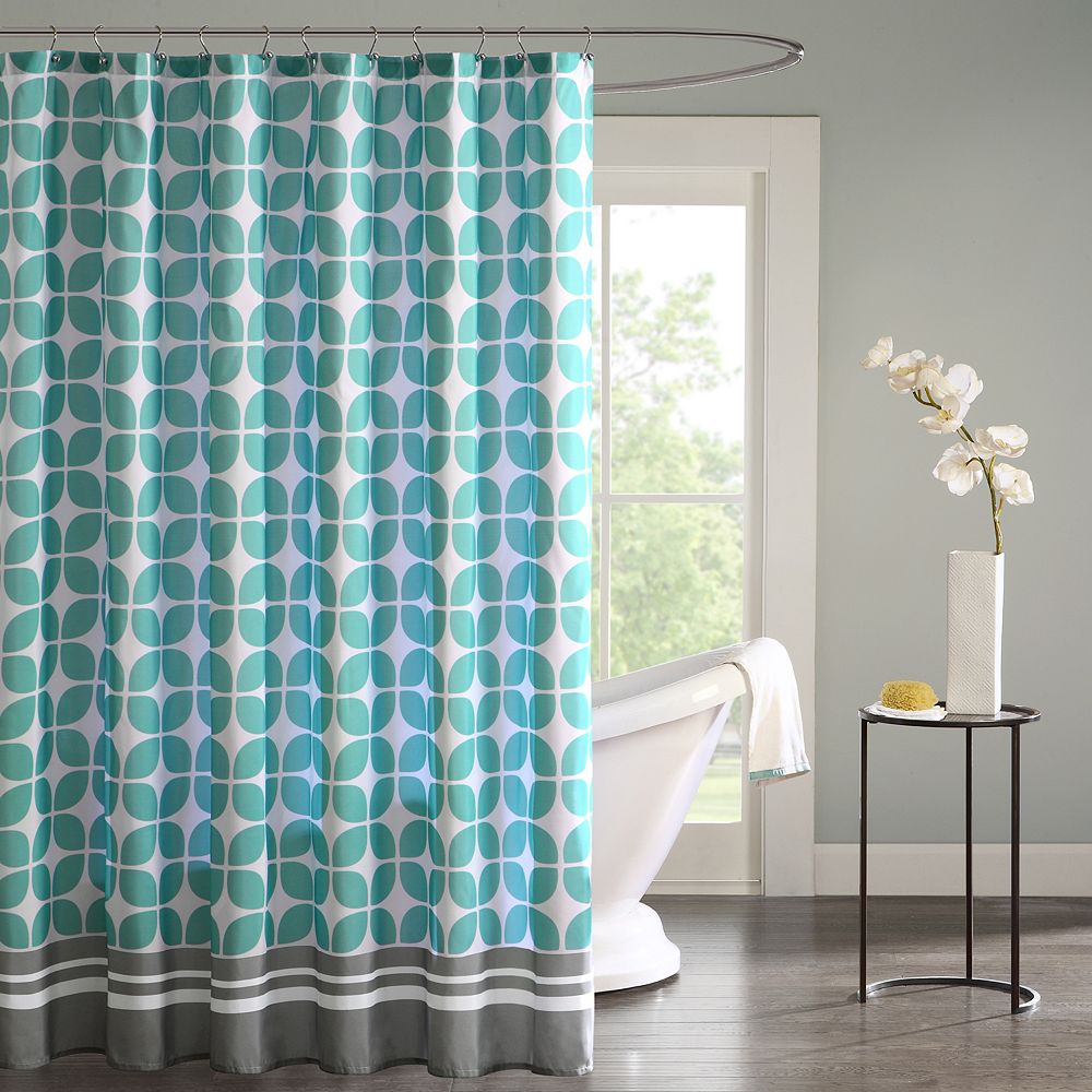 Intelligent Design Geometric Shower Curtain Collection